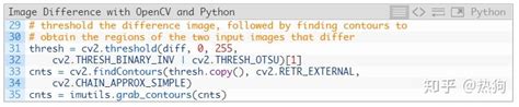 图片对比 基于opencv和python的 图像比对 知乎