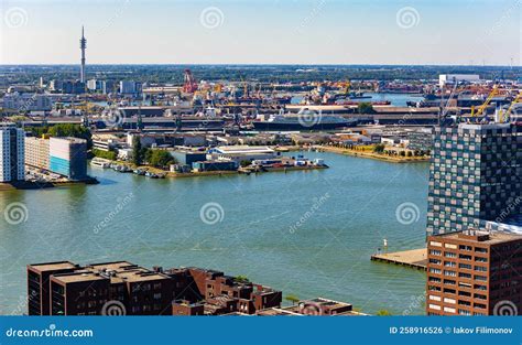 Port Of Rotterdam Is The Largest Port In Europe Located In City Of