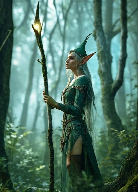 Download Elf Wizard Beautiful Royalty Free Stock Illustration Image Pixabay