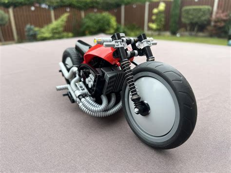 Lego Moc Chopper By S90sml Rebrickable Build With Lego