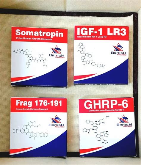 British Anabolic Somatropin 10x10iu 191aa Human Growth Hormone Hgh At