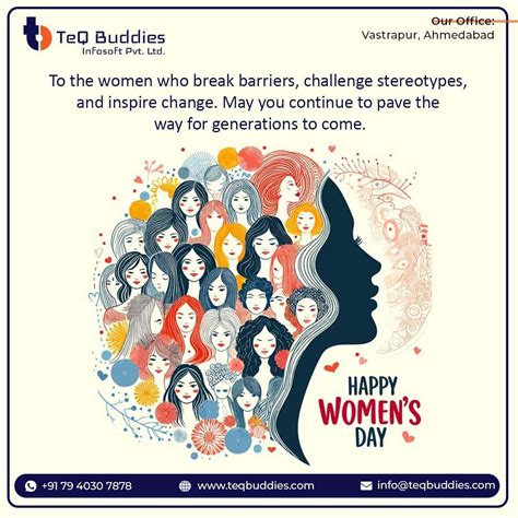 Teq Buddies Infosoft Pvt Ltd On Linkedin Internationalwomensday