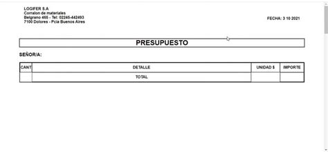 Francisco Ferraro On Linkedin Creador De Presupuestos Hecho Con Html
