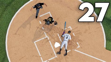 MLB Road To The Show Part HARDEST HITTING DIFFICULTY YouTube