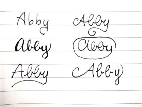 Abby Rpenmanship