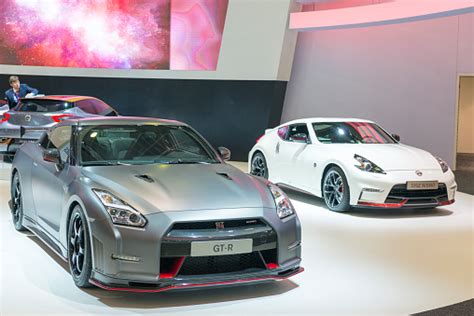 Nissan Gtr Nismo Nissan 370z Nismo 스포츠 지동차 Nissan에 대한 스톡 사진 및 기타 이미지