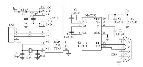 Max232 Internal Circuit Diagram Circuit Diagram