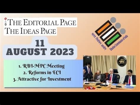 11th August 2023 Gargi Classes The Editorials Idea Analysis By R