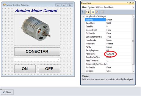Control Of A Dc Motor With Arduino And Visual Basic Trybotics