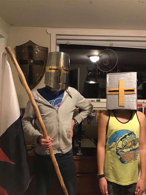 Turns Out If You Buy A Crusader Helmet You Get The Supplies To Make A