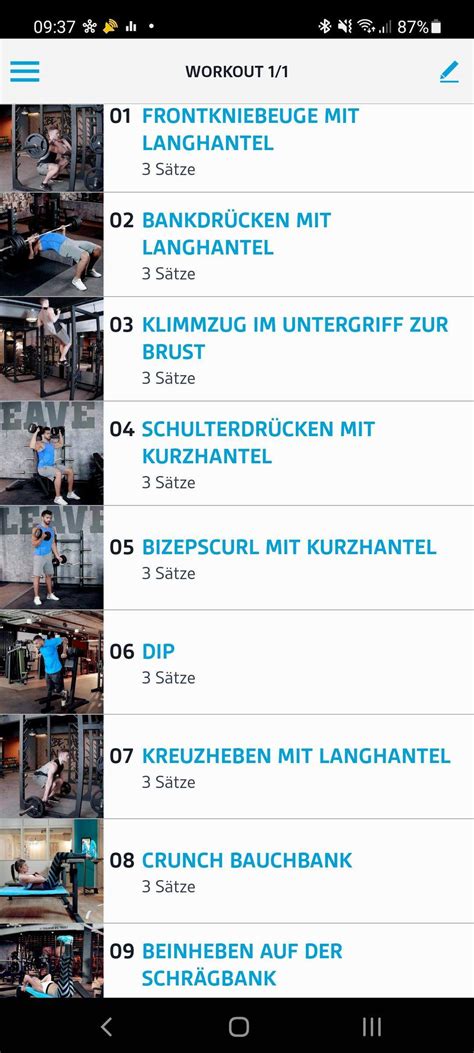 Ist Das Ein Vernünftiger Trainingsplan Um Muskeln Aufzubauen