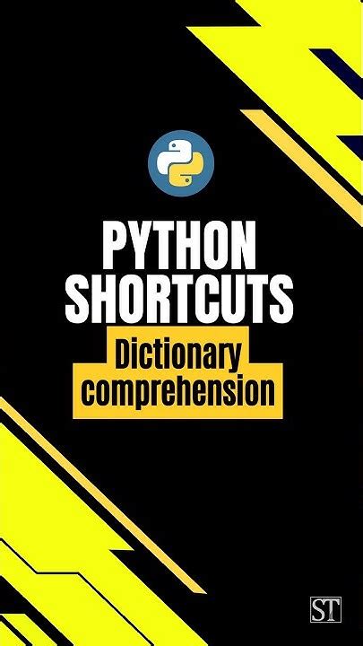 Python Shortcuts Dictionary Comprehension Python Codingshorts Dictionary Shorts Youtube