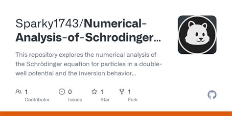 Github Sparky1743 Numerical Analysis Of Schrodinger Equation For A