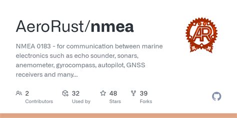 Github Aerorustnmea Nmea 0183 For Communication Between Marine