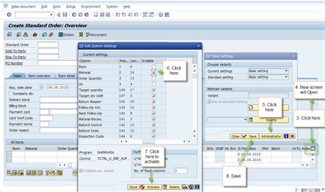 Solved Material Feild Column Missing From Va01 Sap Community