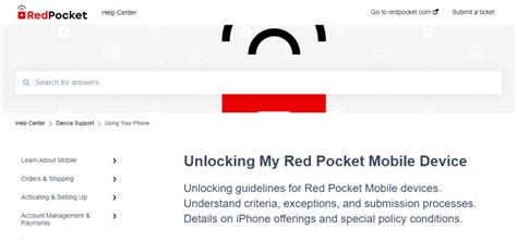Red Pocket Unlock Policy NetworkBuildz