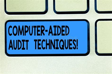 Handwriting Text Computer Aided Audit Techniques Concept Meaning Using Computer To Automate It