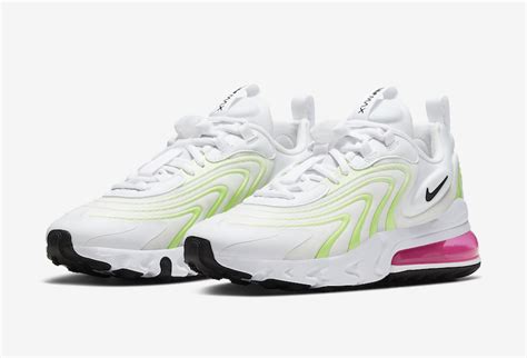 Nike Air Max 270 React Eng White Volt Pink Ck2608 100 Release Date Sbd