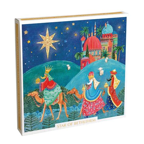 Museums Galleries Star Of Bethlehem Pack Of 12 Christmas Cards