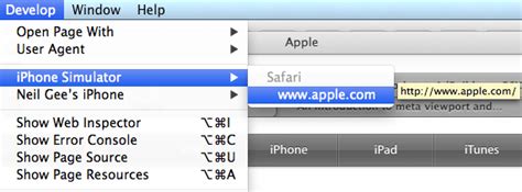 View Source Code On The Ipad And Iphone Using Dev Tools On Safari Webkit