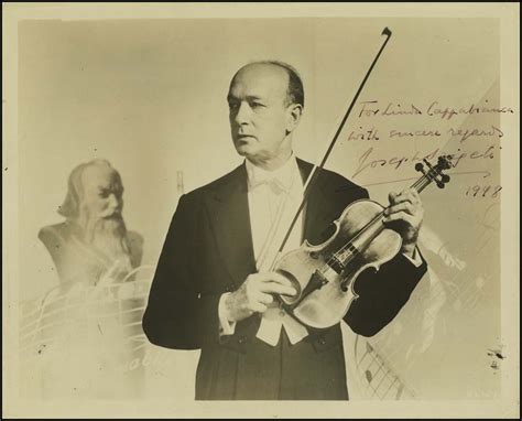Szigeti Joseph 1892 1973 Large Signed Photograph With Violin And B Schubertiade Music And Arts