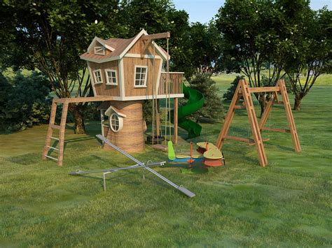 Playground Tree House On Behance