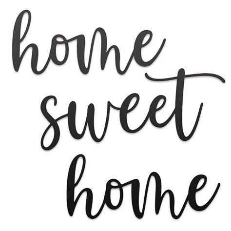 Home Sweet Home Signs Modern