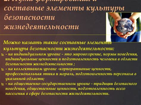 Культура безопасности жизнедеятельности презентация онлайн