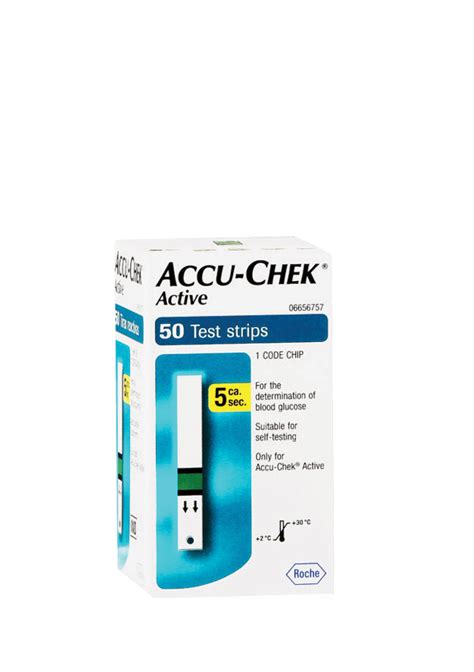 ACCU CHECK ACTIVE STRIPS S DelMed