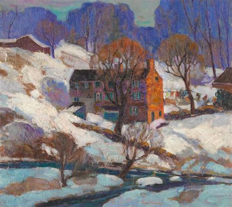 The Clearing Fern Isabel Coppedge Ca 1925 Oil On Canvas 18 1 8 X