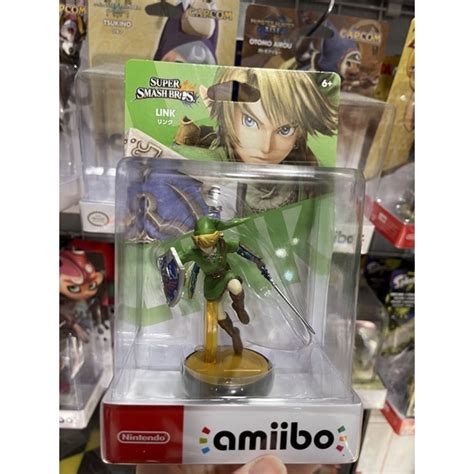 全新現貨⚠️ns Switch Amiibo 任天堂明星大亂鬥 林克 Link 薩爾達傳說 曠野之息 荒野之息 蝦皮購物