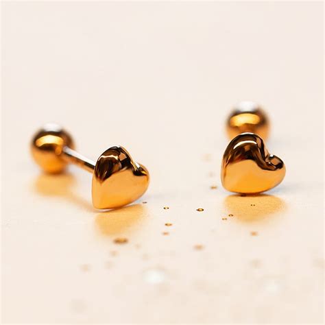 Gold Earrings Etsy