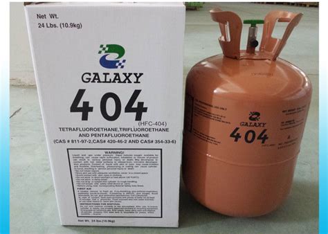 Eco Friendly Cool Gas R404a HFC Refrigerants For Commercial