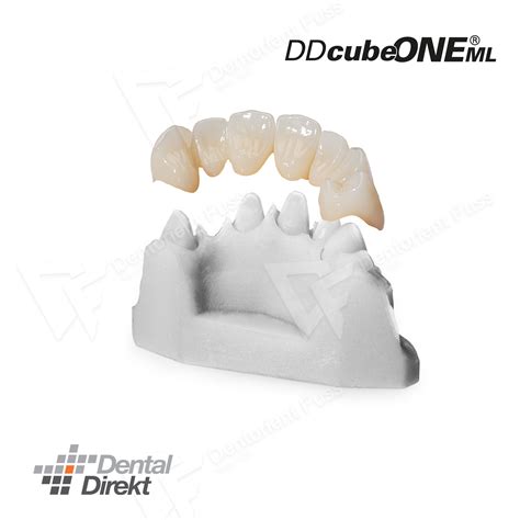 זירקוניה מולטי Dd Cube One Ml חוזק 1250 Mpa קוטר 985 Dentorient Fuss