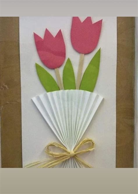 Paper Flower Bouquet Easy Flower Bouquet Making With Paper Easy Crafts