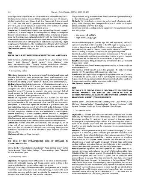 Pdf The Impact Of Patient Focused Pre Operative Education On Patient Readiness For Surgery And