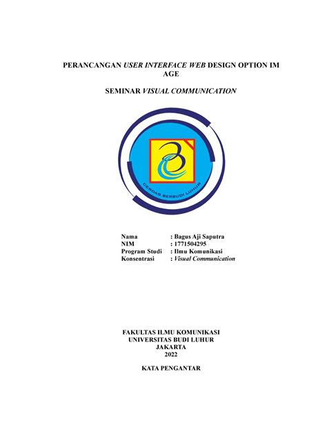 perancangan user interface web design option image revisi perancangan user interface web