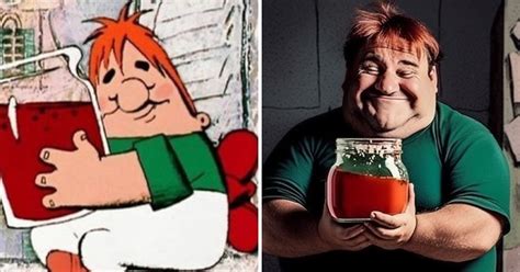 А мы тут плюшками балуемся Как выглядели бы герои «Карлсона если бы существовали в реальной жизни