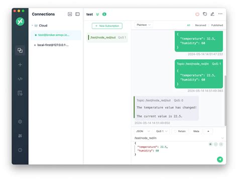 使用 Node Red 处理 Mqtt 数据 Emq