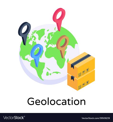Geolocation Royalty Free Vector Image Vectorstock