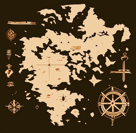 Premium Vector Vintage Cartography Ancient Faded Map Texture