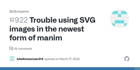 Trouble Using Svg Images In The Newest Form Of Manim · Issue 922