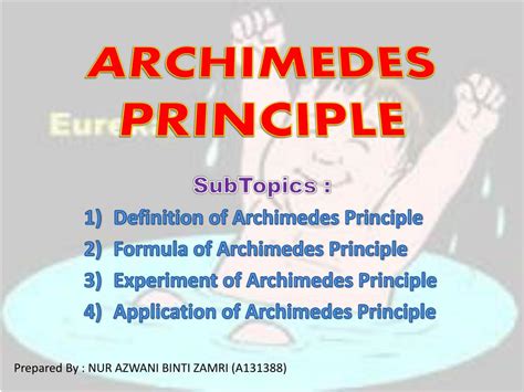Ppt Archimedes Principle Powerpoint Presentation Free Download Id