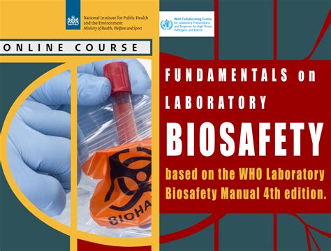 Online Course Fundamentals On Laboratory Biosafety Rivm