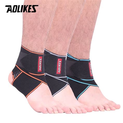 AOLIKES 1PCS Ankle Support Sport Anti Slip Ankle Brace Protector