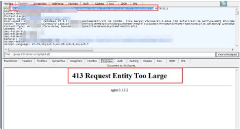 微服务上传文件报 413 Request Entity Too Large 异常处理413微服务 Csdn博客