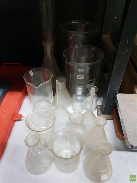 Lot Group Of Laboratory Glasswares