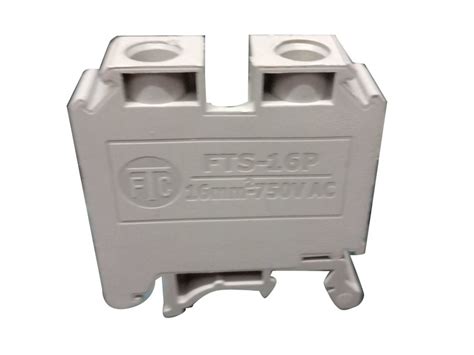 Ftc Fts 16p Terminal Block White At ₹ 28piece In Agra Id 23154702873