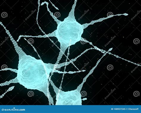 Neurons In The Head Flight Neuroactivity Synapses Neurotransmitters Brain Axons Royalty