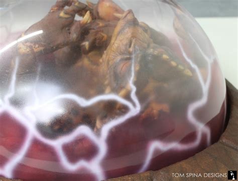 Gremlins 2 Movie Prop Restoration And Hatching Display Tom Spina Designs